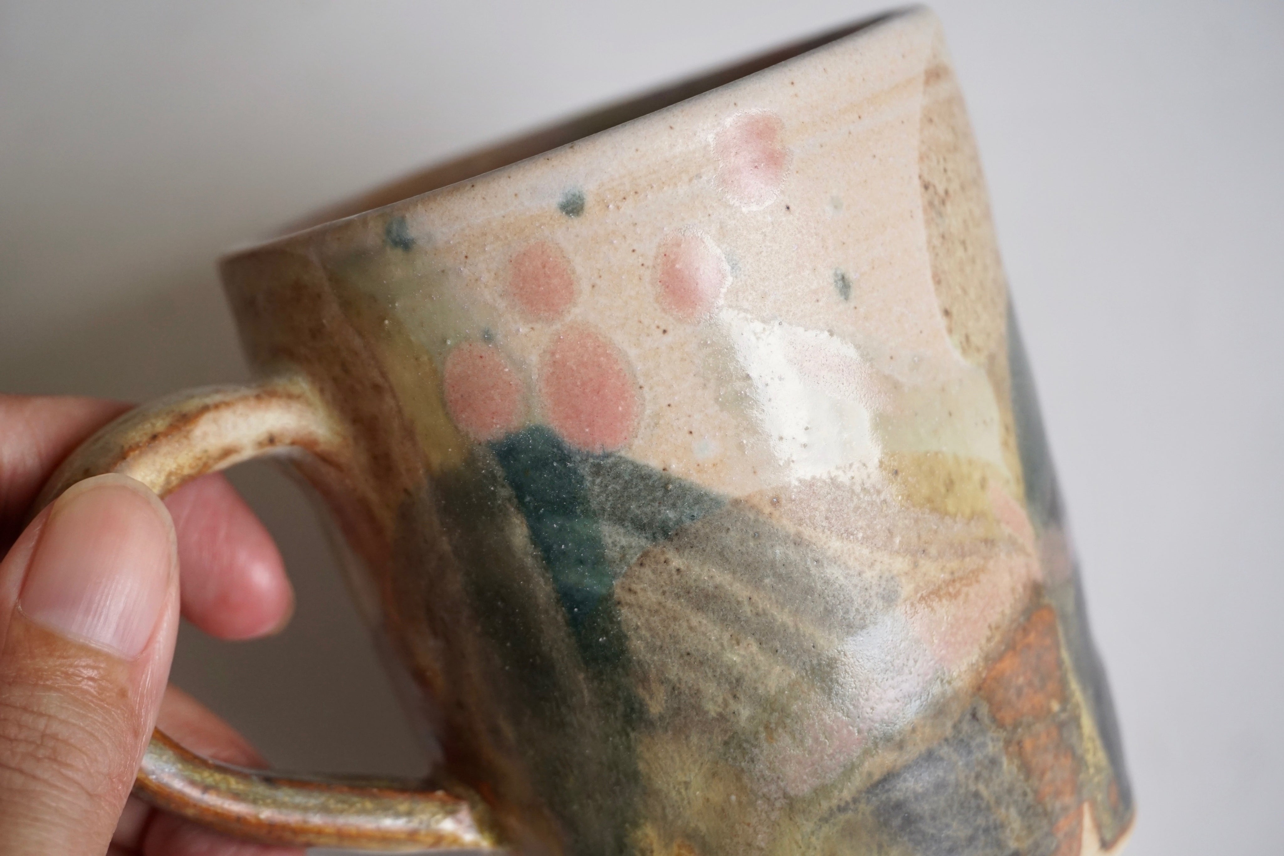 Nasi Ulam mug | Handmade ceramics SIngapore - East Field Eat & Sip