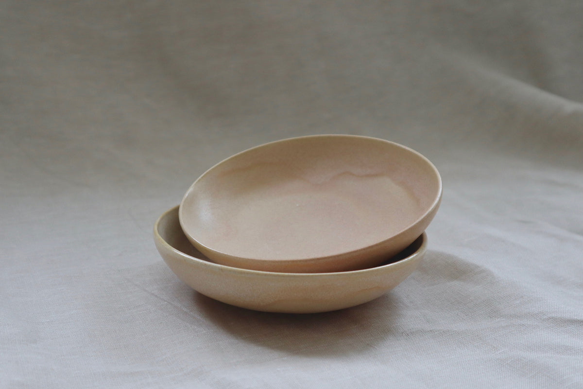 Snack plate Beige | Handmade Pottery Singapore Eat & Sip En Ceramics